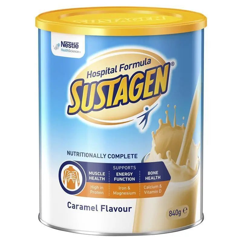 Sustagen Hospital Formula Caramel 840g - Each – Happy Healthcare