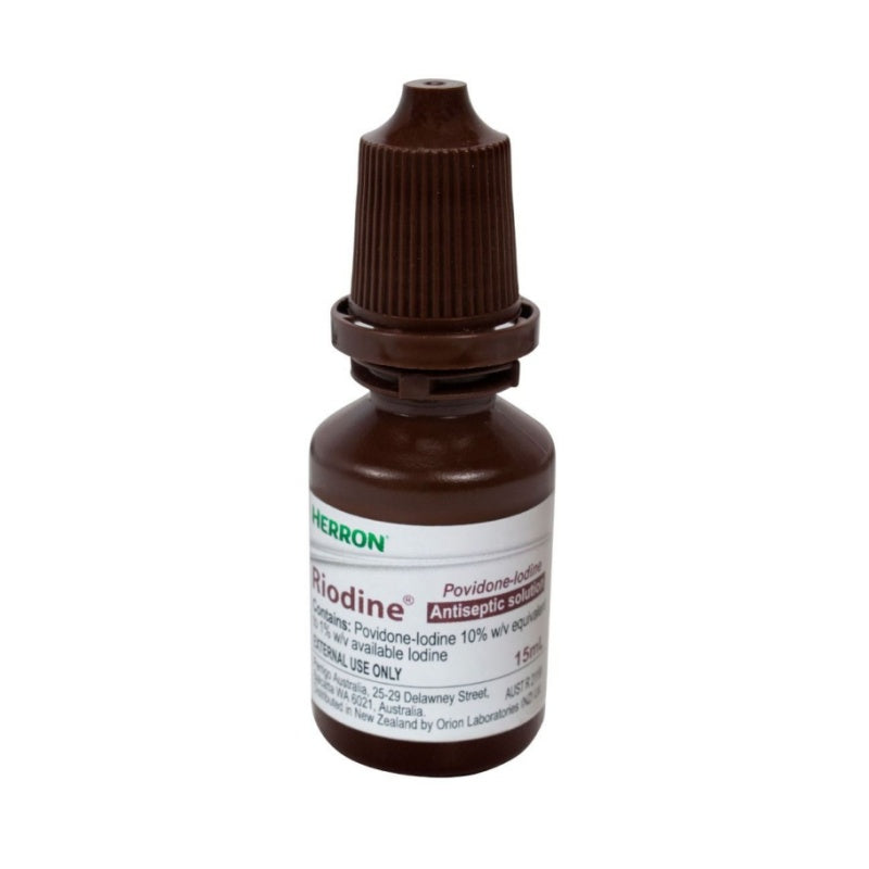Riodine Antiseptic Solution 10% 15ml – Happy Healthcare